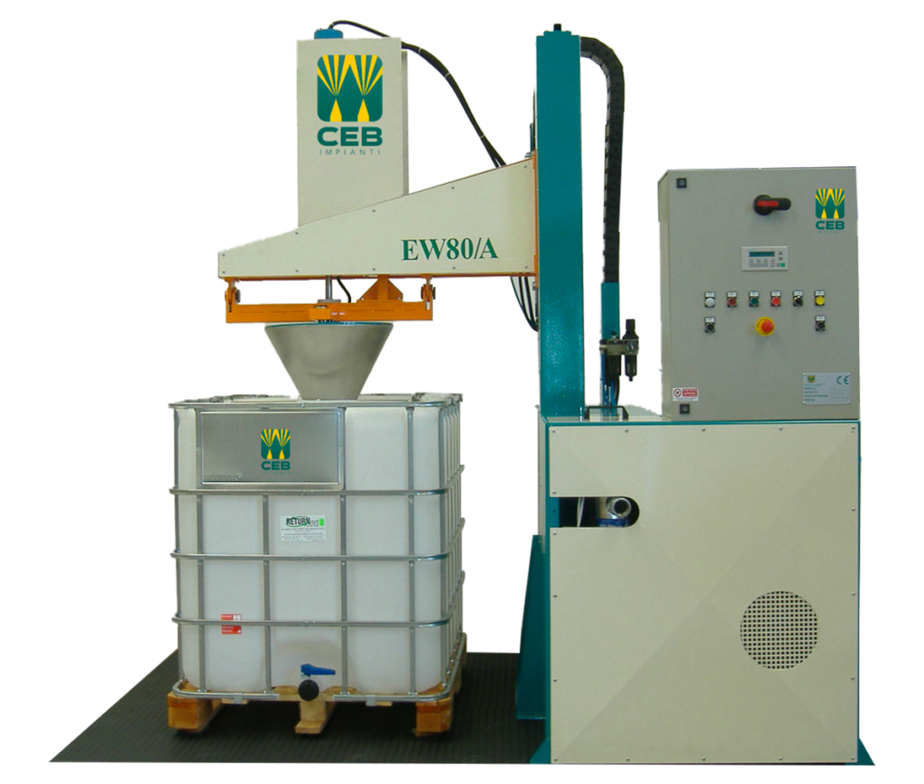 Washing plant with solvent or water and detergent | Ceb Impianti
